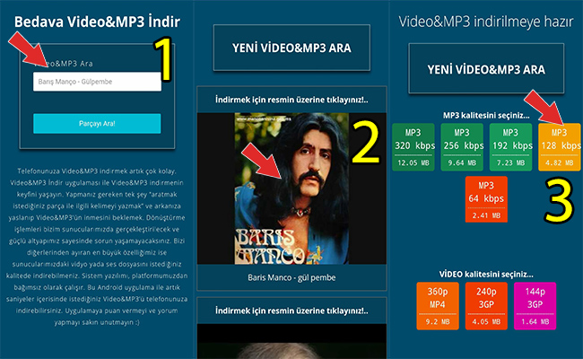 YouTube MP3 İndirme Uygulaması