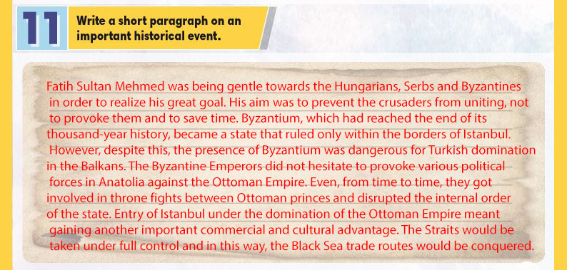 Write a short paragraph on an important historical event.