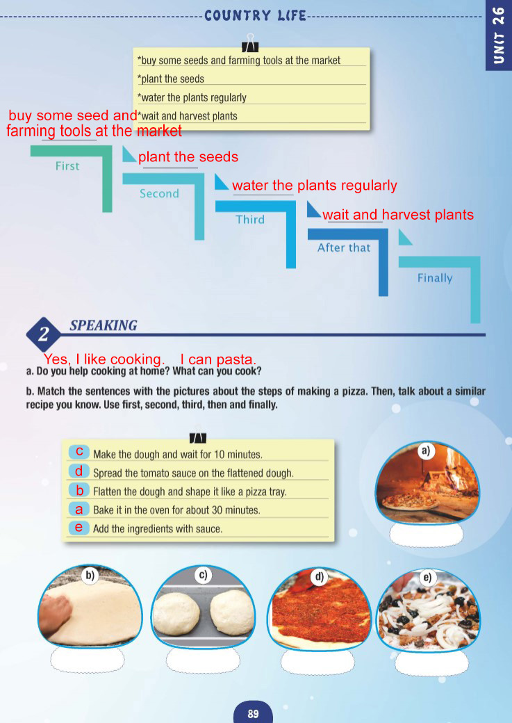 Do you help cooking at home? What can you cook?