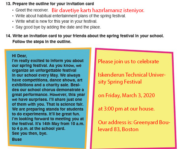 Prepare the outline for your invitation card