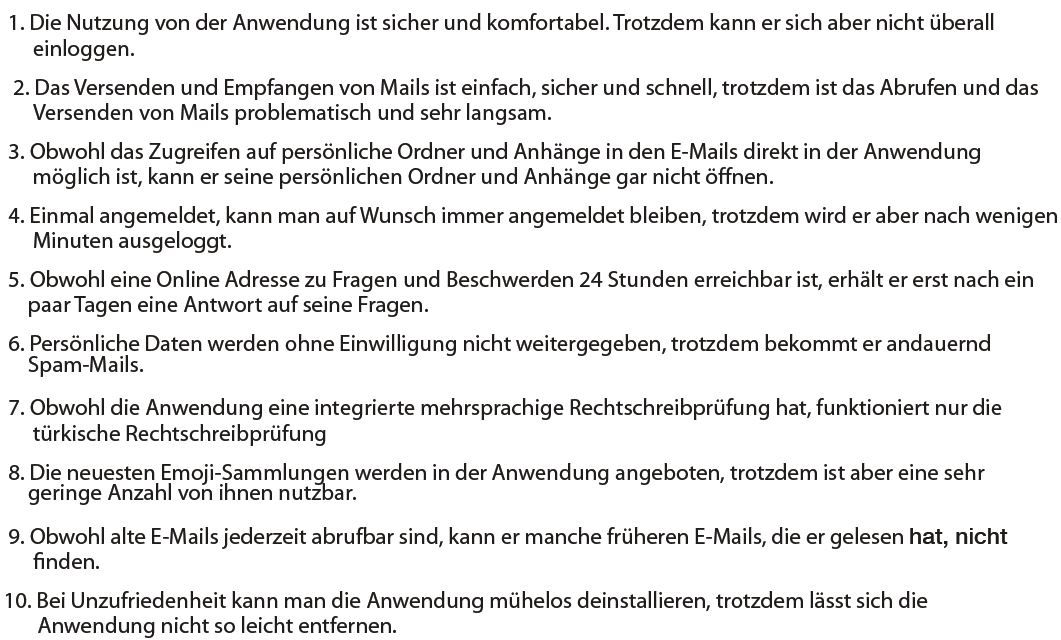 Schau dir die Tabelle an und schreib die Sätze mit „obwohl“ oder ...