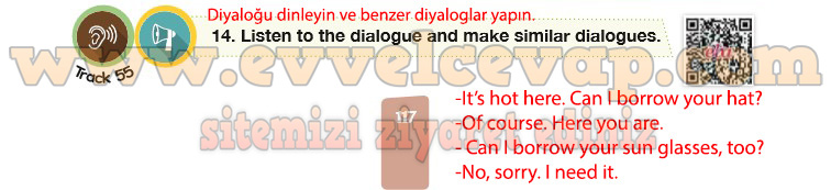 Listen to the dialogue and make similar dialogues.