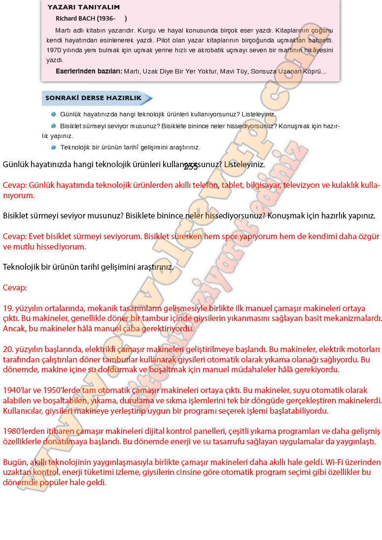 7. Sınıf Dörtel Yayınları Türkçe Ders Kitabı Cevapları Sayfa 226-227 ...