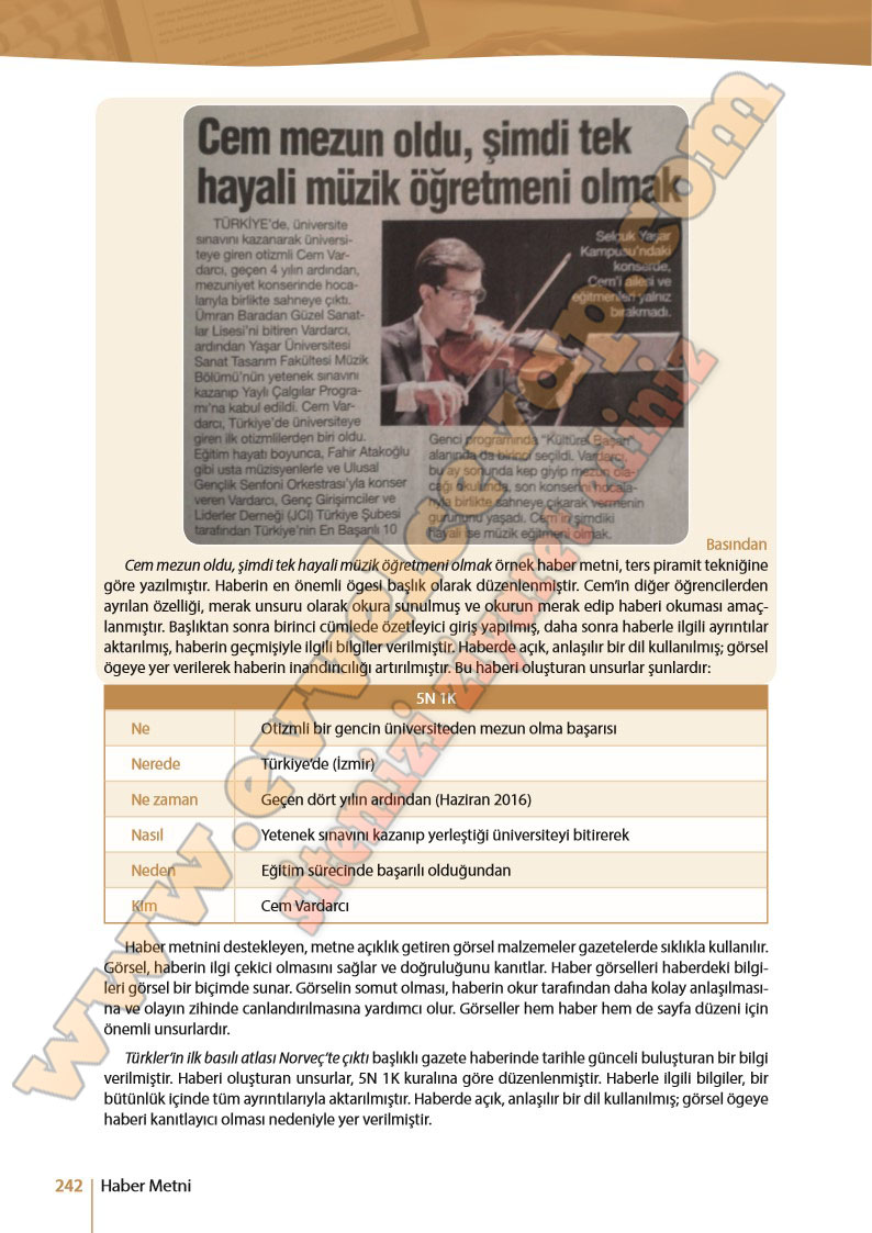10. Sınıf Meb Yayınları Türk Dili ve Edebiyatı Ders Kitabı Cevapları ...
