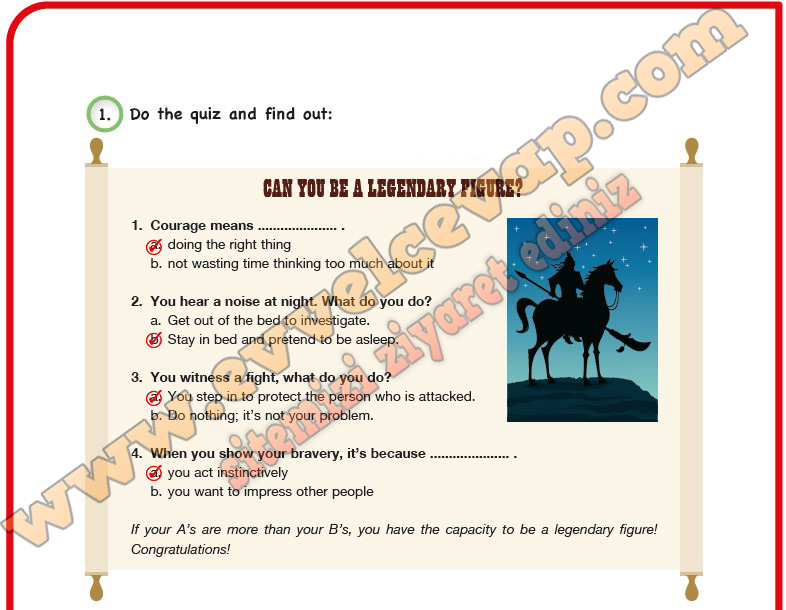 Do the quiz and find out: - Evvel Cevap