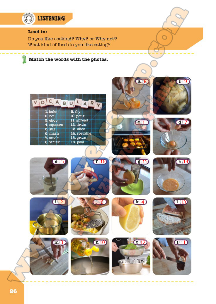 What kind of food do you like eating?