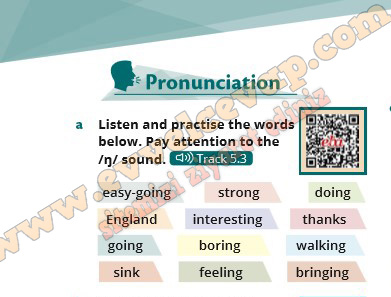 Listen and practise the words below. Pay attention to the /*/ sound.