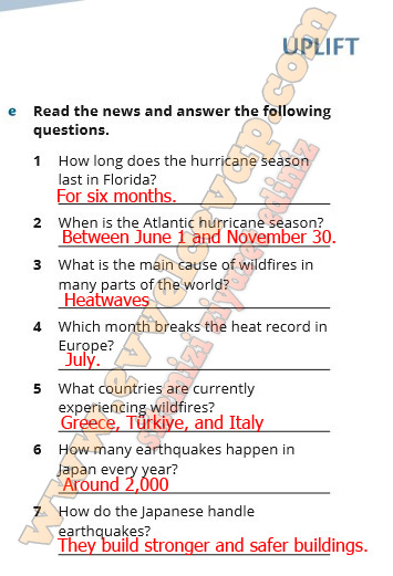 Read the news and answer the following questions.