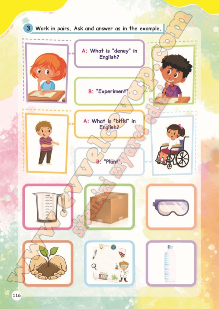 Work in pairs. Ask and answer as in the example.