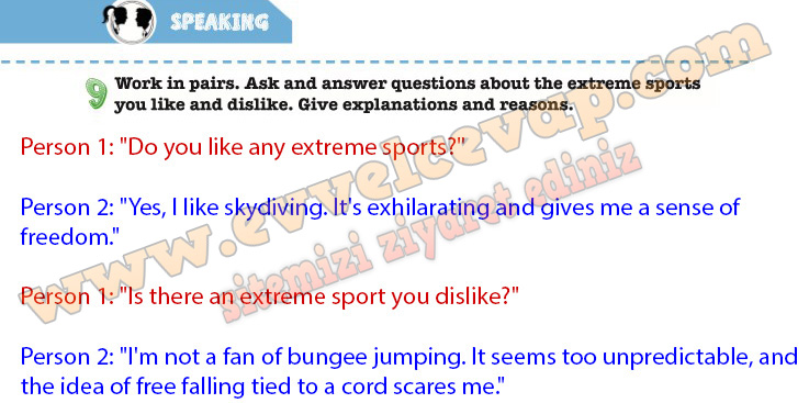 Work in pairs. Ask and answer questions about the extreme sports you ...