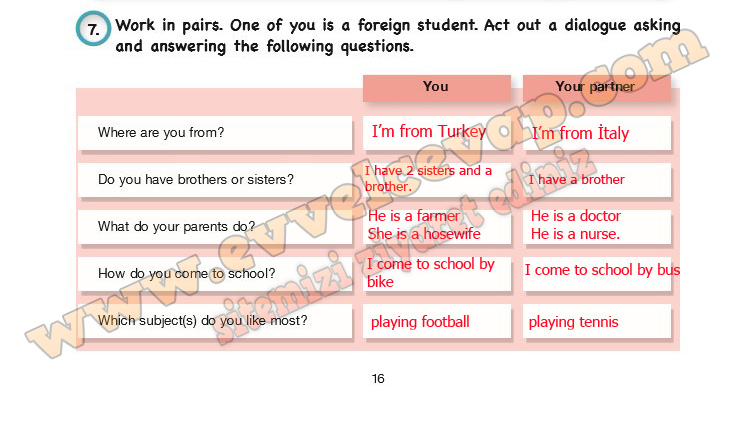Work in pairs. One of you is a foreign student. Act out a dialogue ...