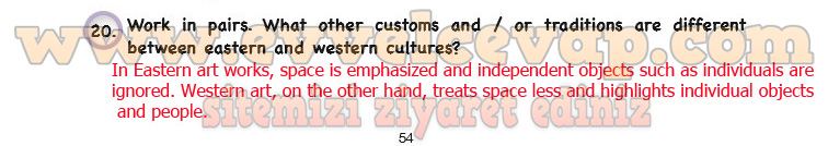 Work in pairs. What other customs and / or traditions are different ...