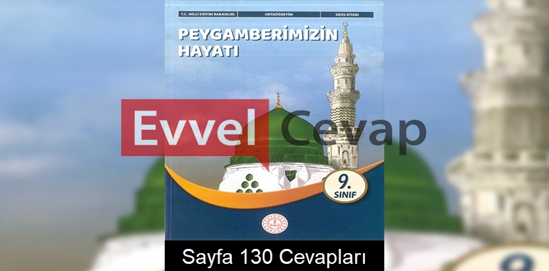 9. Sınıf Peygamberimizin Hayatı Ders Kitabı Cevapları Meb Yayınları ...