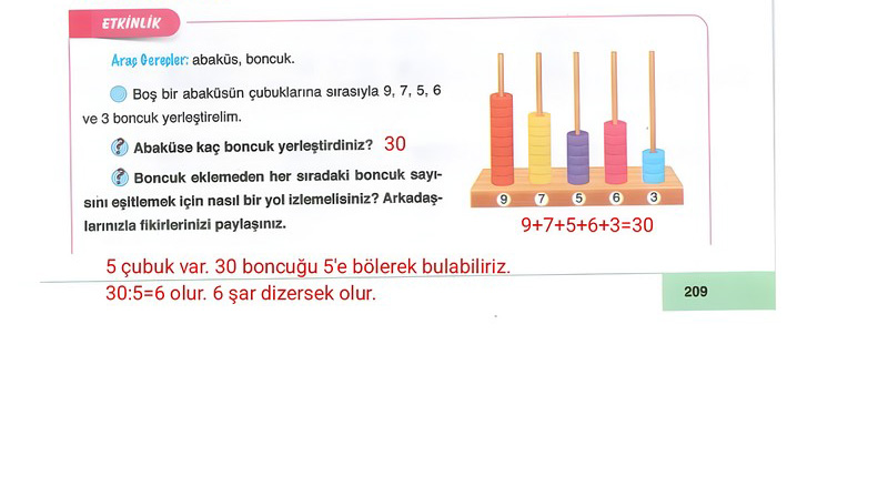 Boncuk eklemeden her sıradaki boncuk sayısını eşitlemek için nasıl bir ...