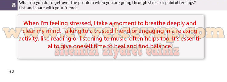 What do you do to get over the problem when you are going through ...