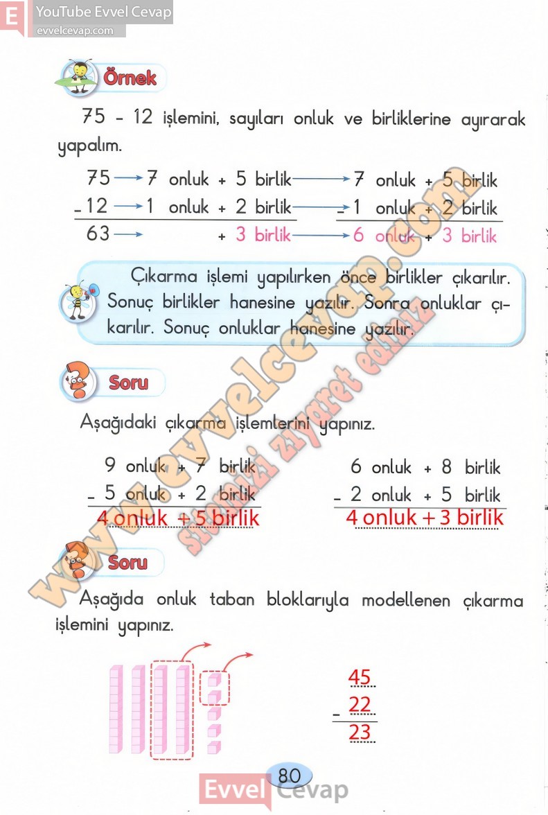 2. Sınıf Matematik Ders Kitabı Cevapları Anka Yayıncılık Sayfa 80