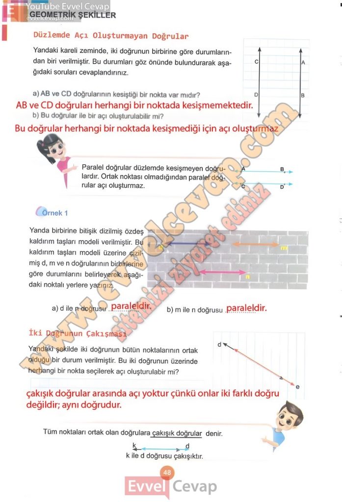 5. Sınıf Matematik Ders Kitabı Cevapları Meb Yayınları (1. Kitap) Sayfa 48