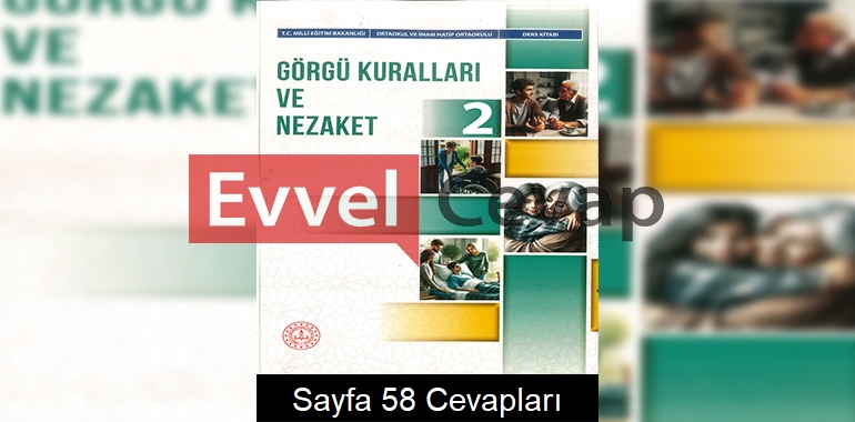 Görgü Kuralları ve Nezaket Ders Kitabı Cevapları Meb Yayınları (2 ...