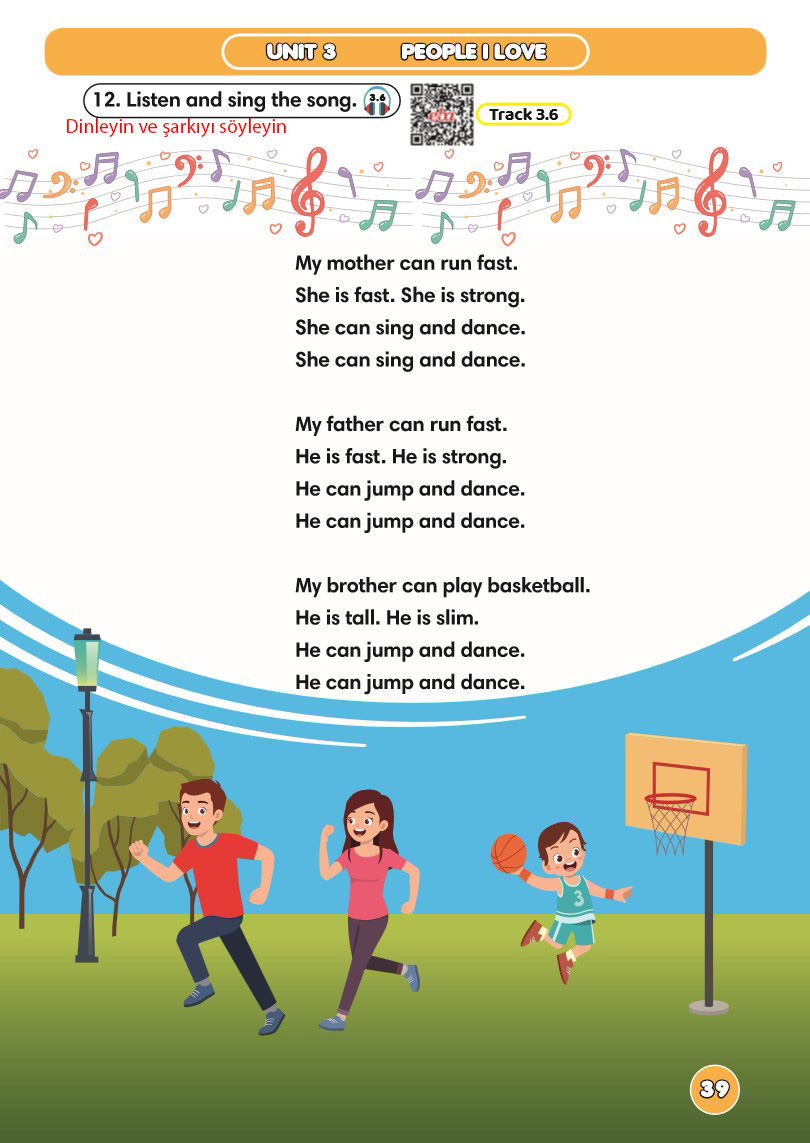 Listen and sing the song.