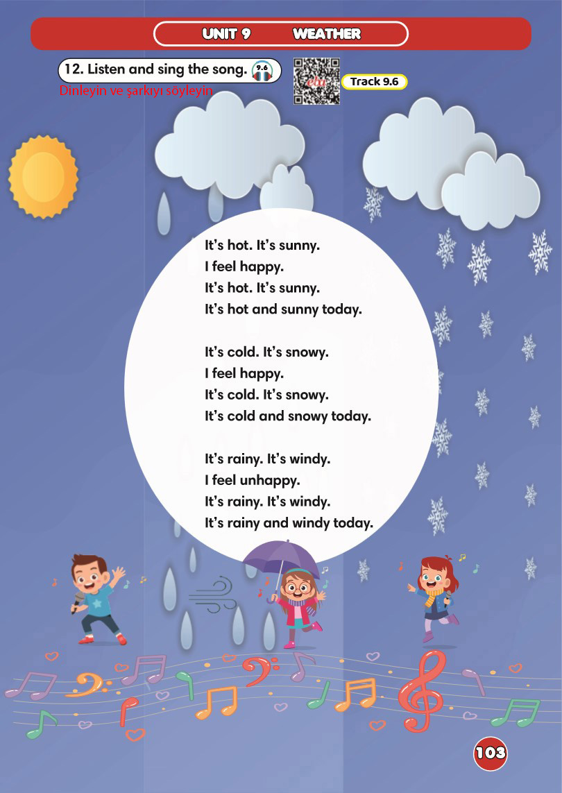 Listen and sing the song.