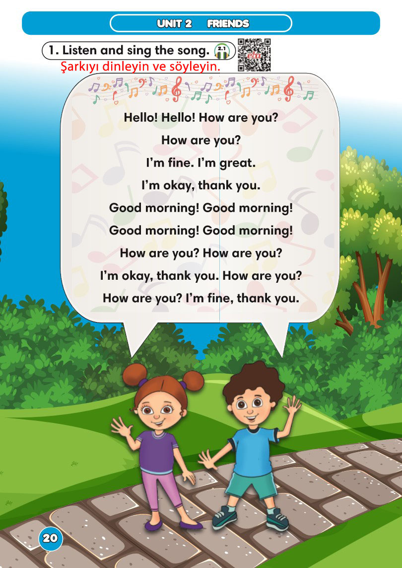 Listen and sing the song.