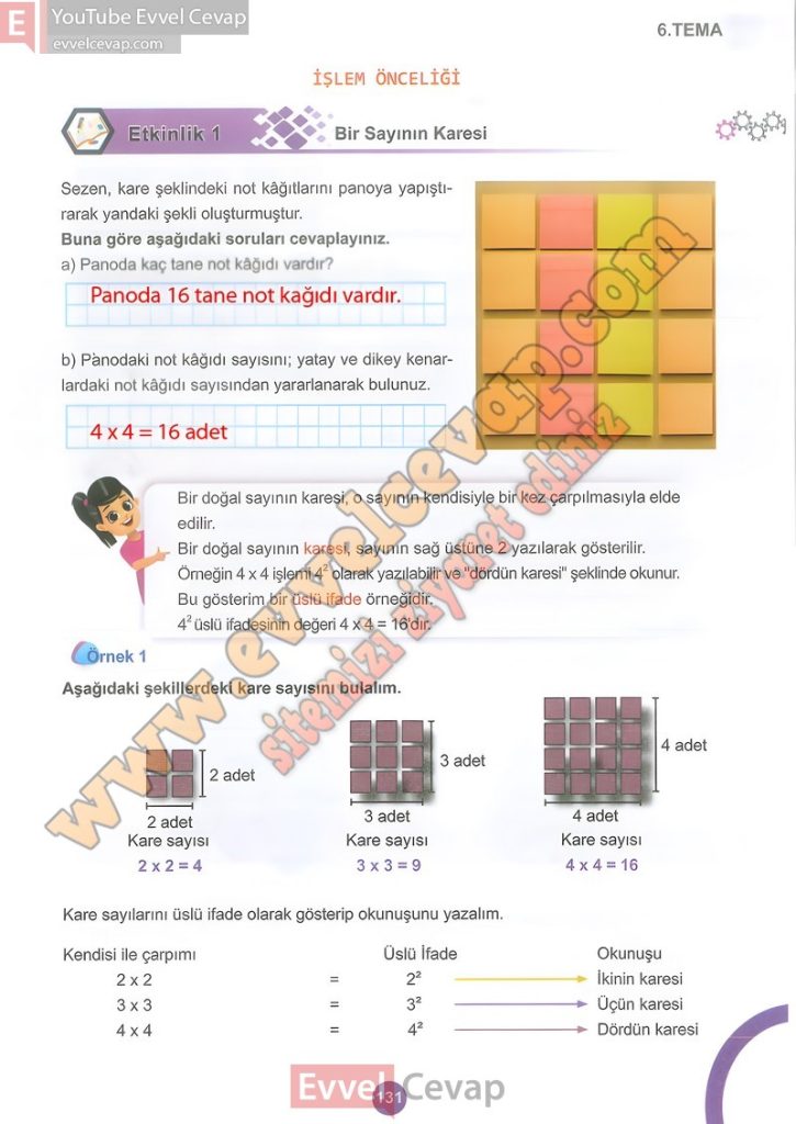 5. Sınıf Matematik Ders Kitabı Cevapları Meb Yayınları (2. Kitap) Sayfa ...