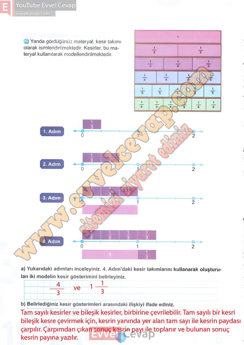 5. Sınıf Matematik Ders Kitabı Cevapları Meb Yayınları (2. Kitap) Sayfa 16