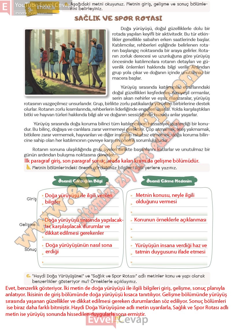 5. Sınıf Meb Yayınları Türkçe Ders Kitabı Cevapları Sayfa 112-113-114 ...