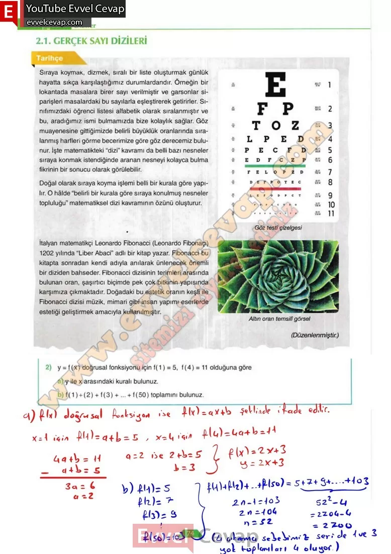 12. Sınıf Matematik Ders Kitabı Cevapları Ordinat Yayınları Sayfa 74